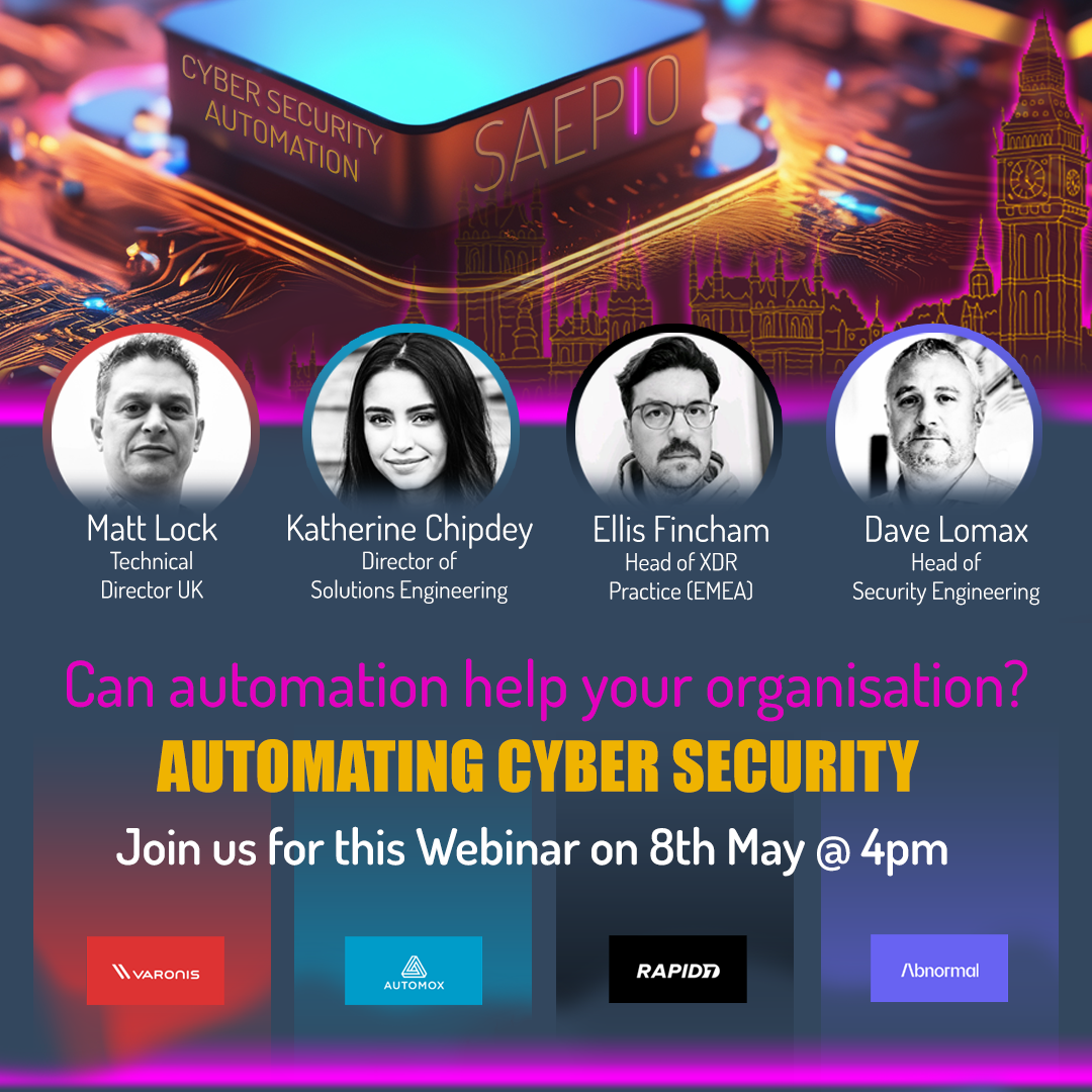 Automating Cyber Security | A Saepio Webinar Event
